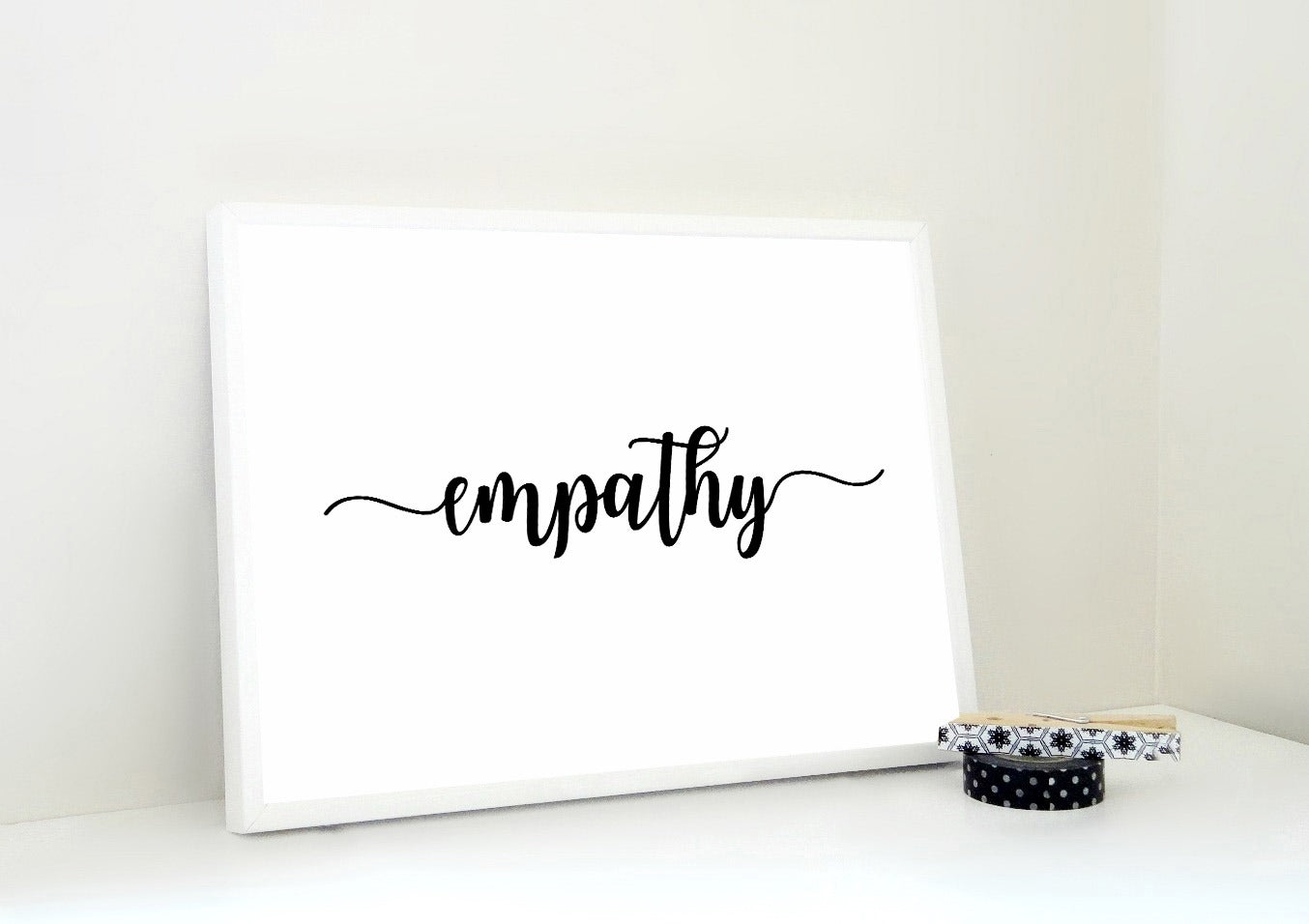 Empathy Printable Print, Empathy Poster – Bert and Mary Designs